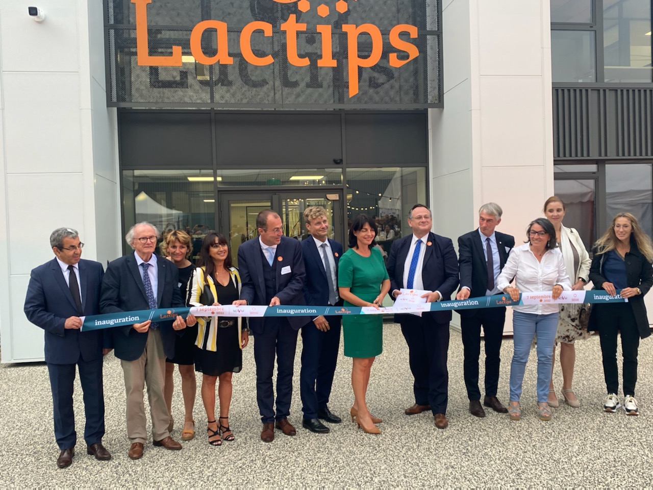 Inauguration de l'usine Lactips (42)