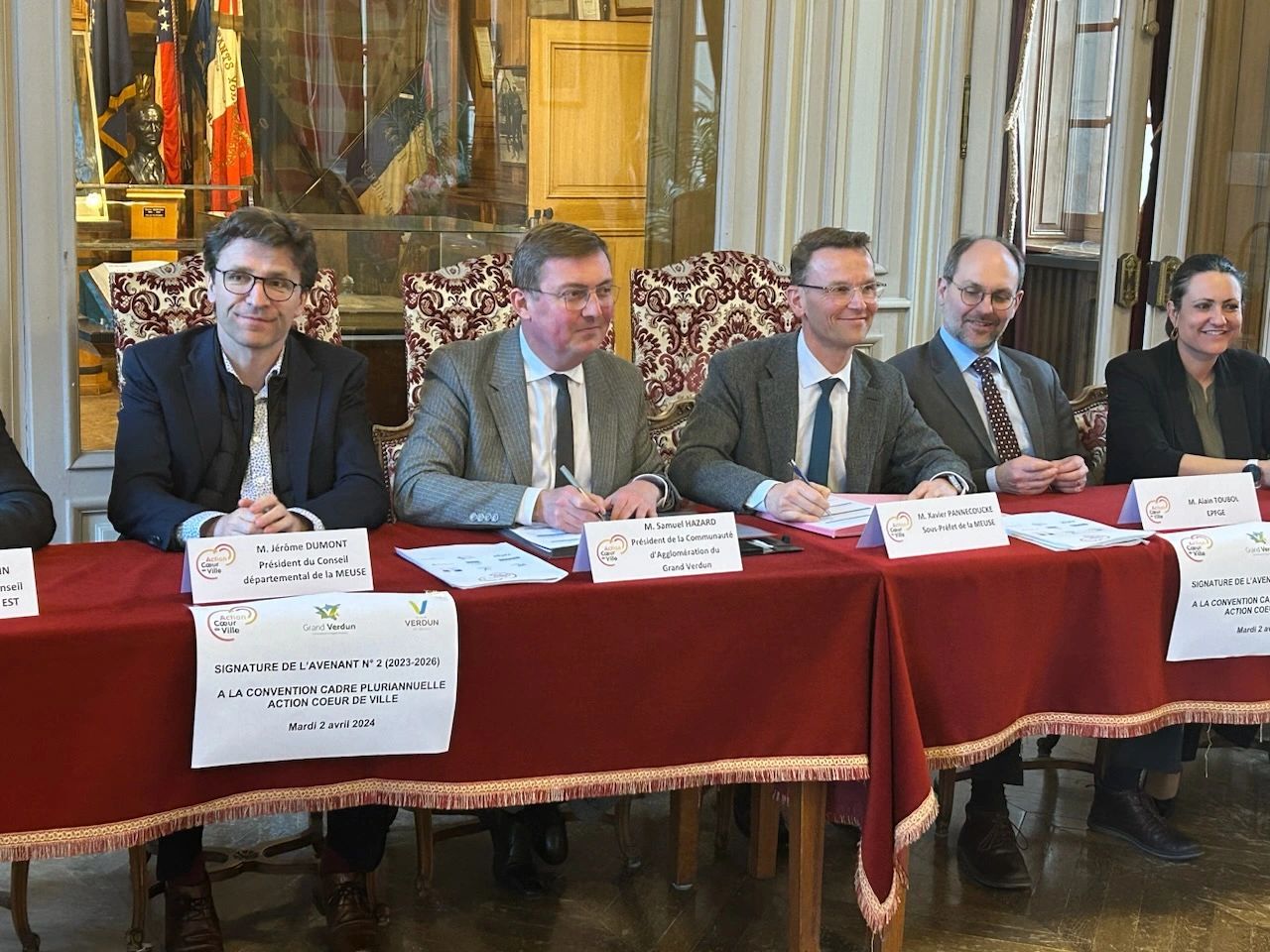 Action Coeur de Ville : Verdun a signé l'avenant ACV 2