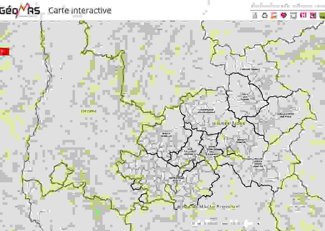 GéoMAS, le système d’information géographique de tous les superlatifs