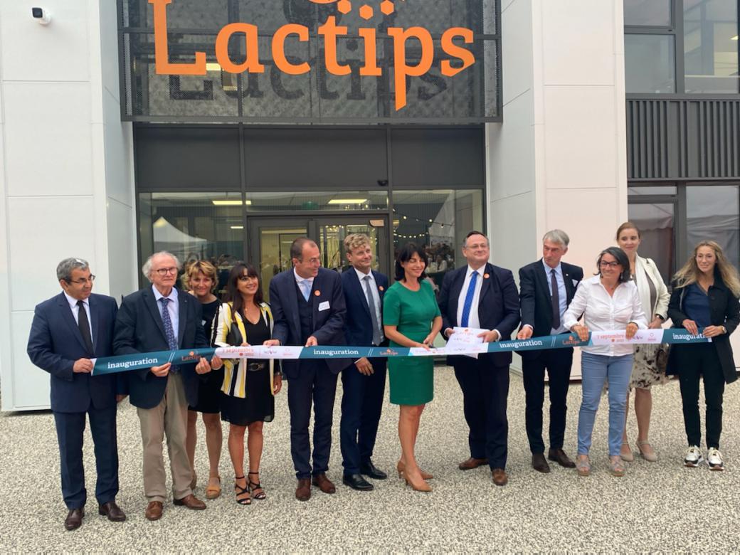 Inauguration de l'usine Lactips (42)