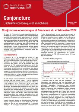 Conjoncture économique et financière du 4e trimestre 2024